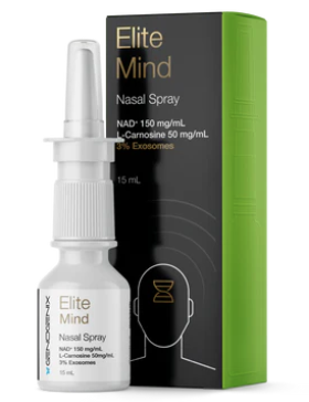 Elite Mind Nasal Spray NAD+ with Exosomes | Intelligent Nutrition Inc.