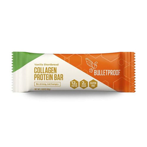 Collagen Protein Bar - Vanilla Shortbread Bulletproof | Intelligent ...
